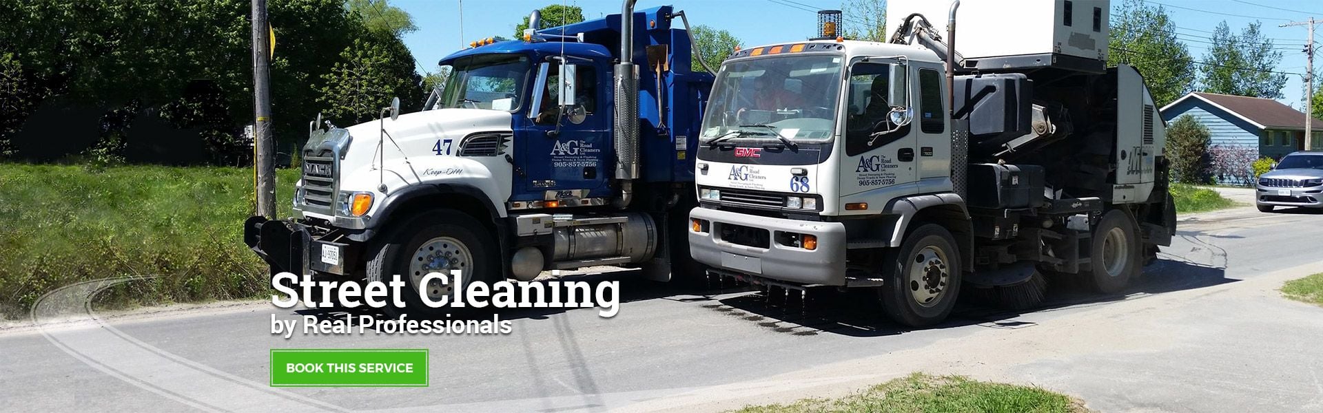 Street Sweeping Toronto | Construction Cleaning | A&G The Road Cleaners